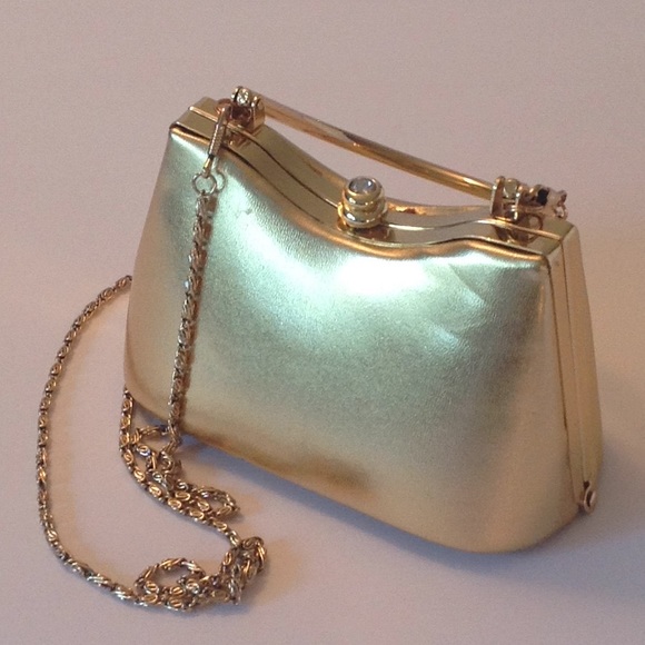 Rachel | Bags | Rachel Gold Mini Bag Gold Tone Chain | Poshmark